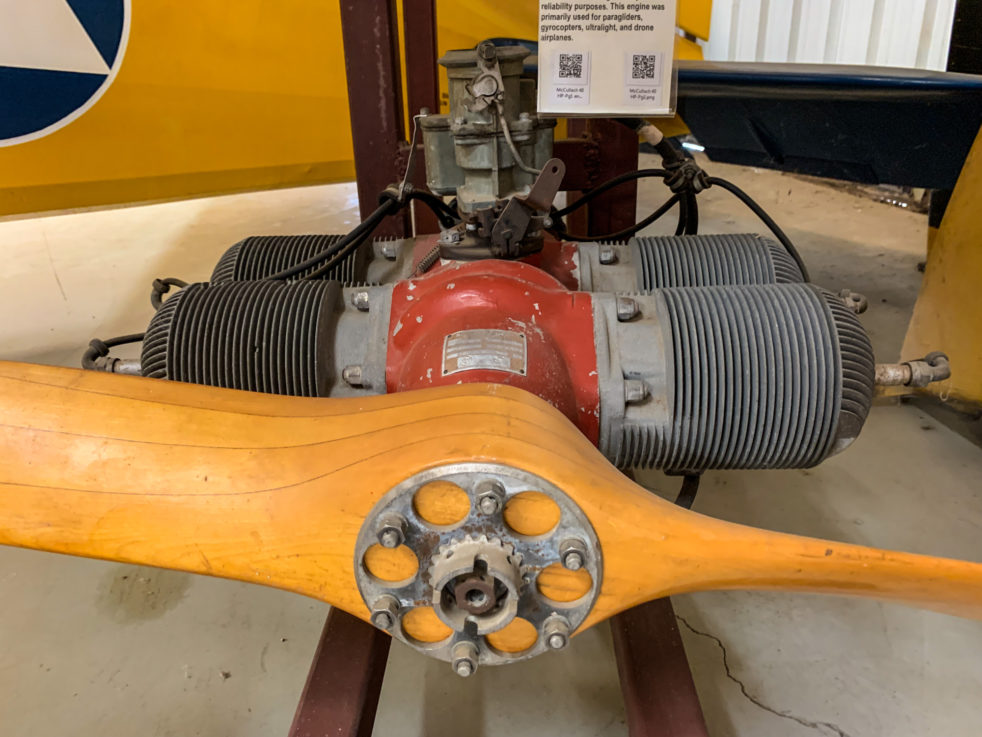 McCulloch O-100-1 (model 4318A) – Wings Of History Air Museum