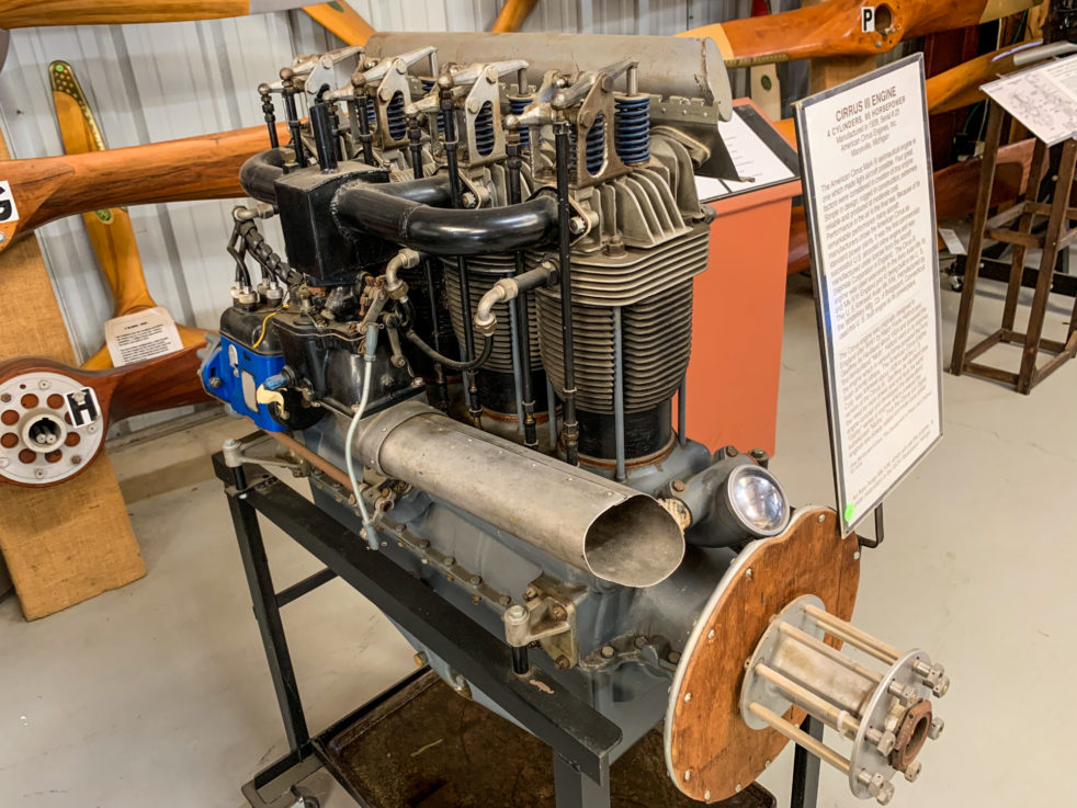 Cirrus III Engine – Wings Of History Air Museum